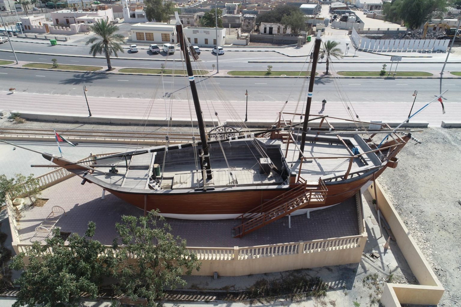 Khor Fakkan Fort and Boat – Global Digital Heritage